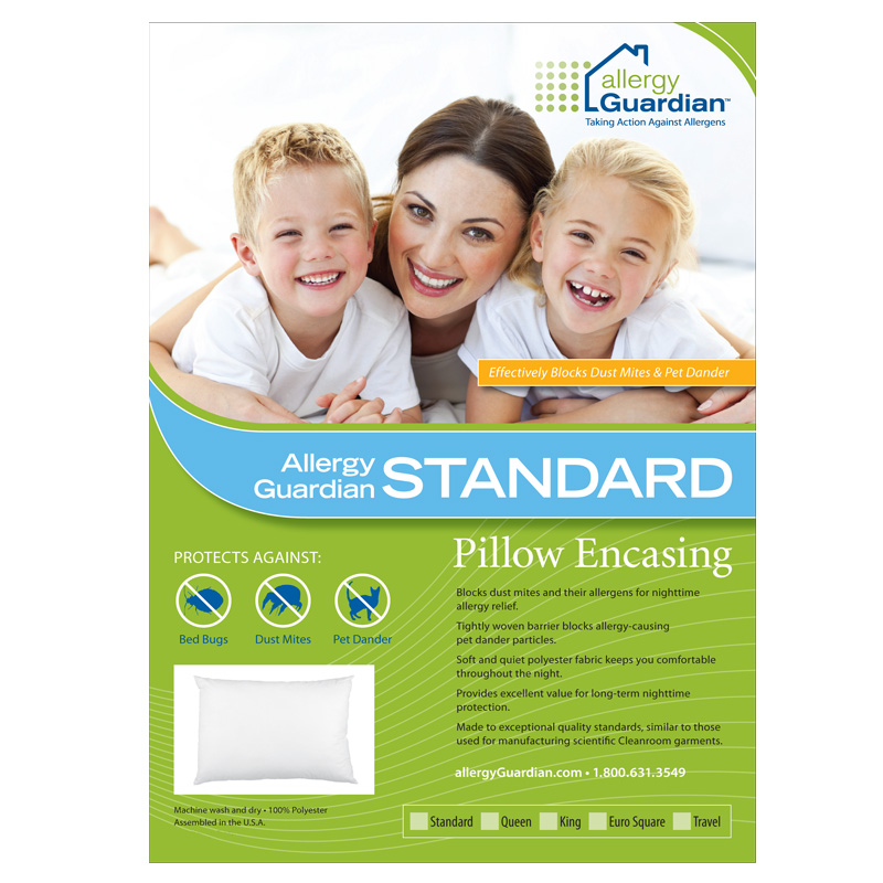 Allergy Partners STANDARD Pillow Encasings - Allergy Partners